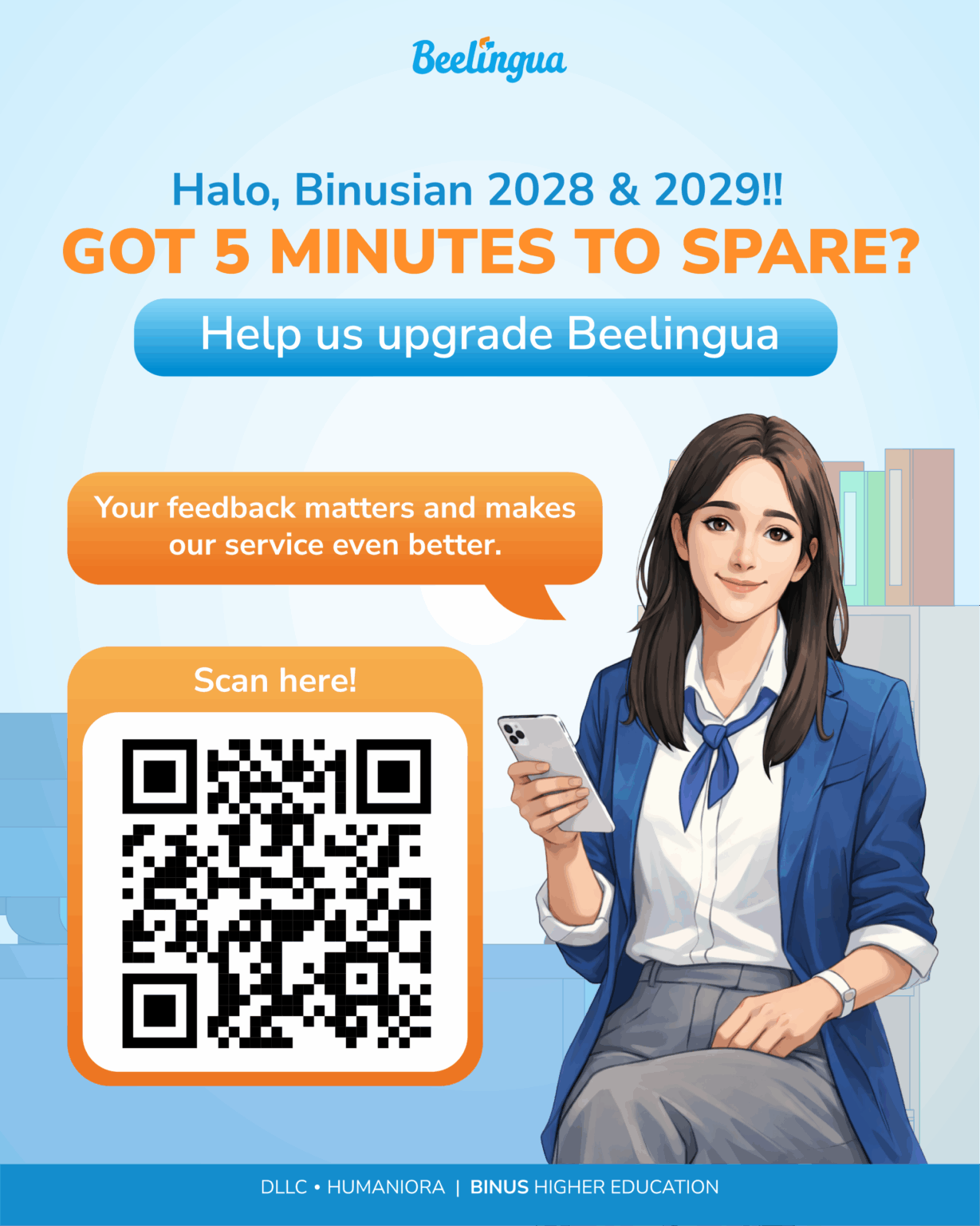[SURVEY] Beelingua Update 2026 – Language Center